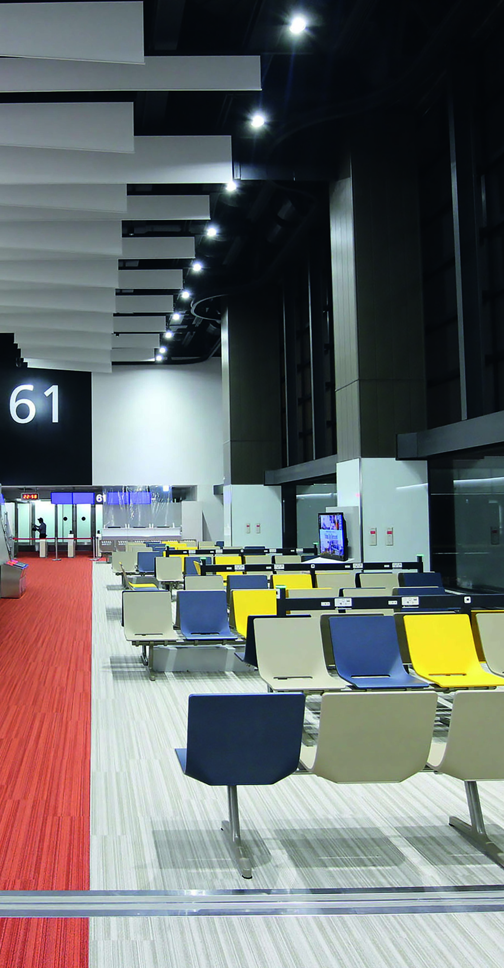 Aetos | Sistema Sedute Aeroportuali by EOOS