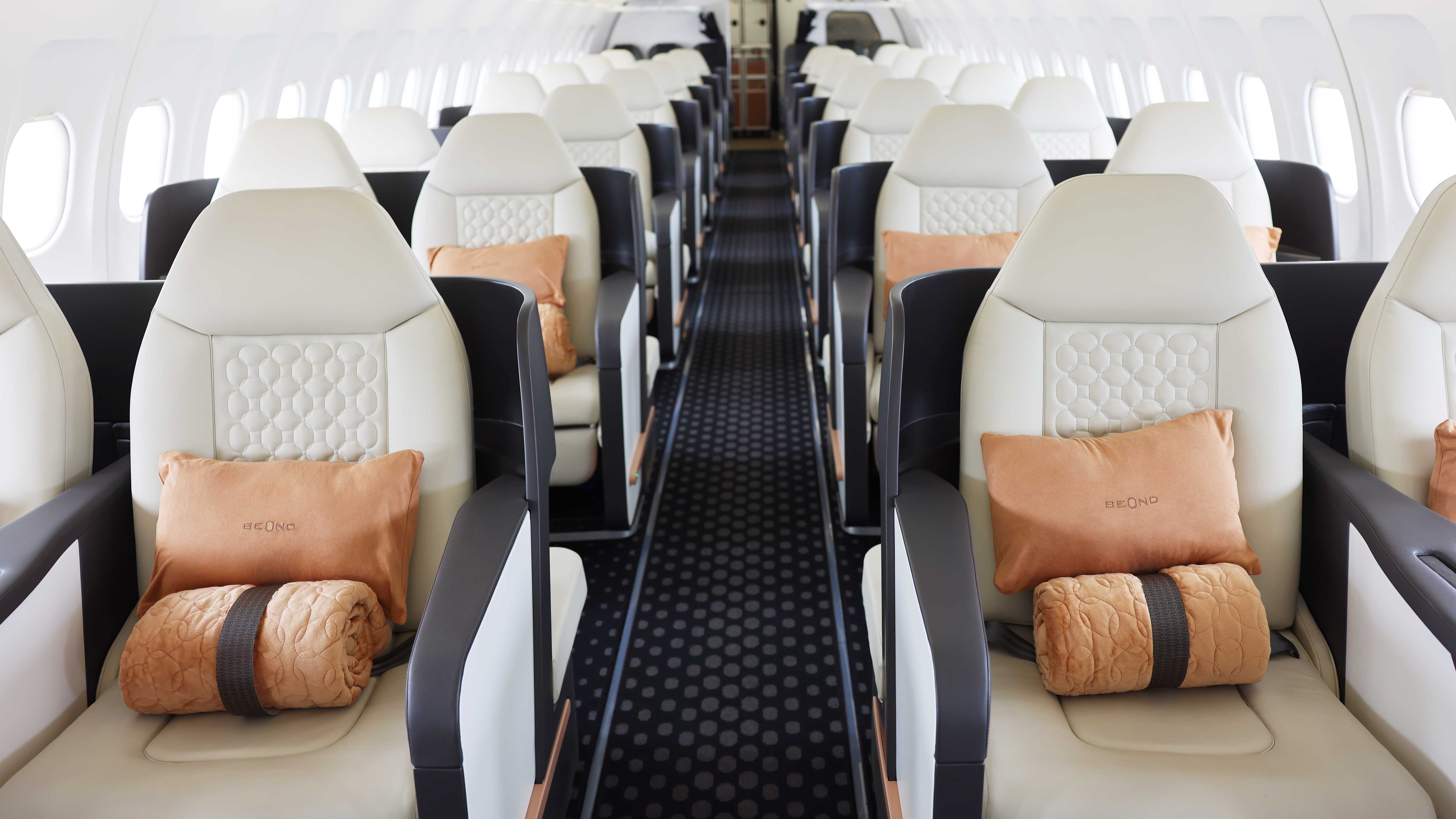 BeOnd Airlines | Sedili di lusso in Pelle Frau®