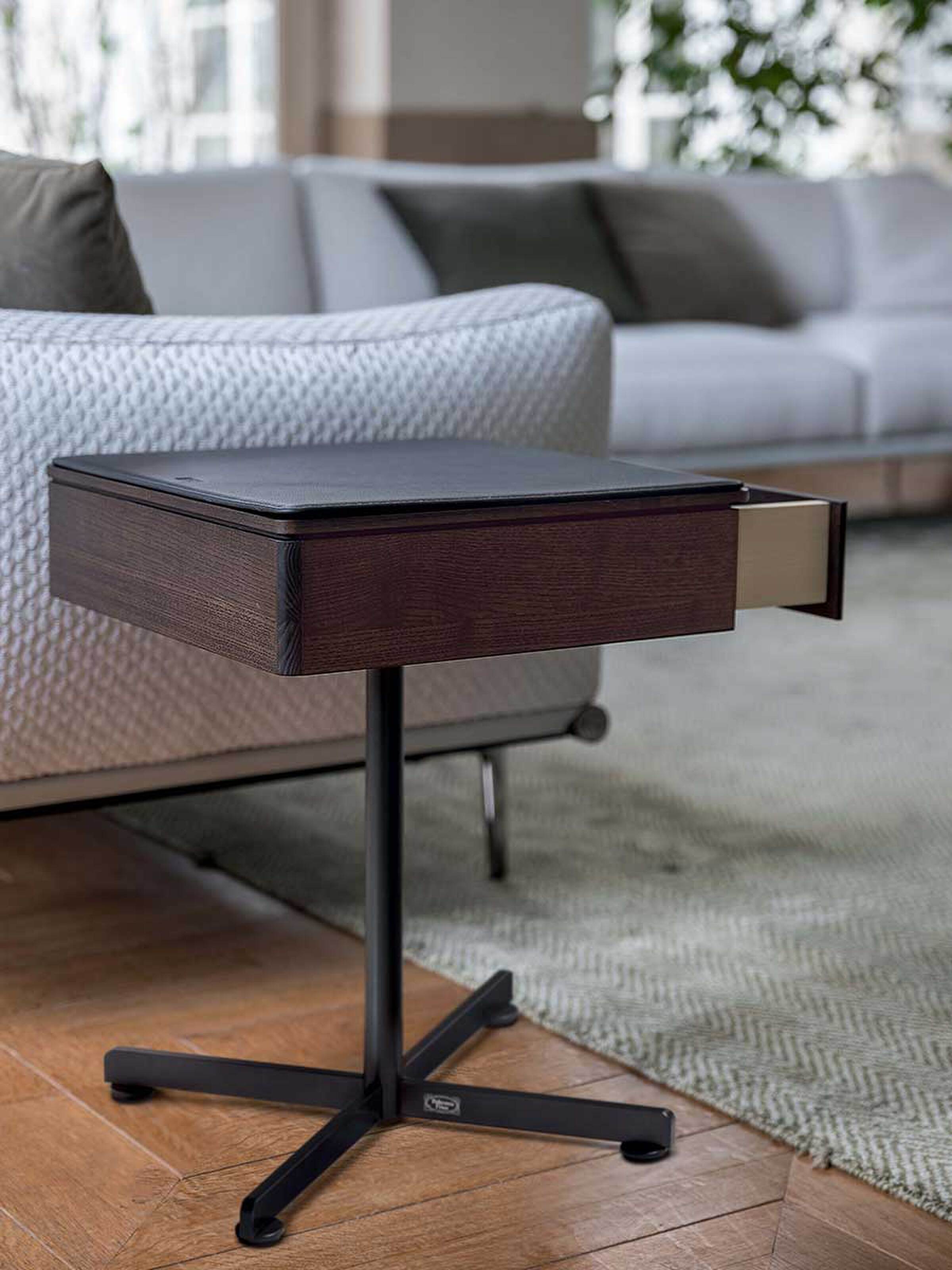 Bob | Small table with drawer - Jean-Marie Massaud