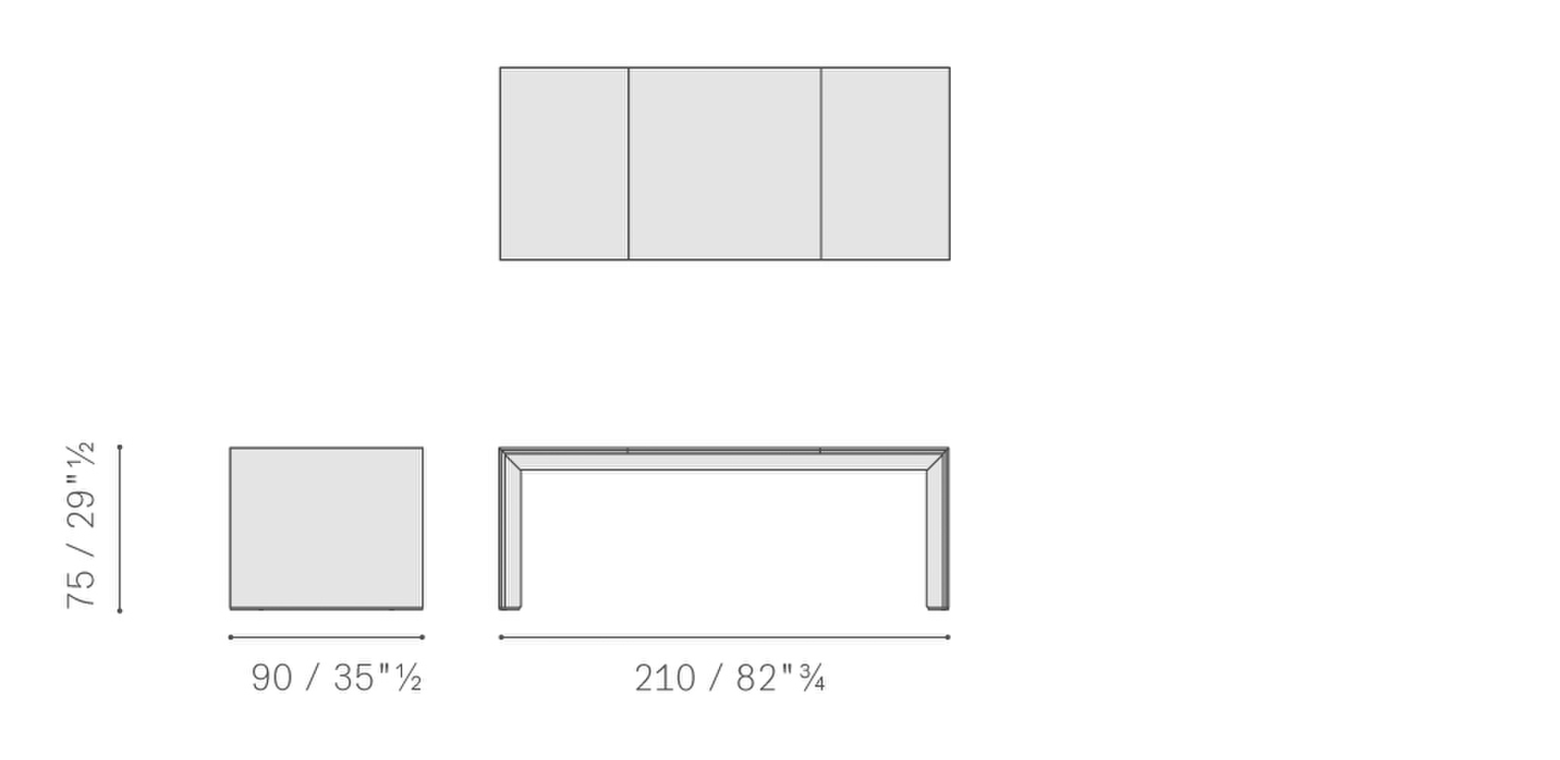 C.e.o. Cube Desk Desks by Lella & Massimo Vignelli | Poltrona Frau