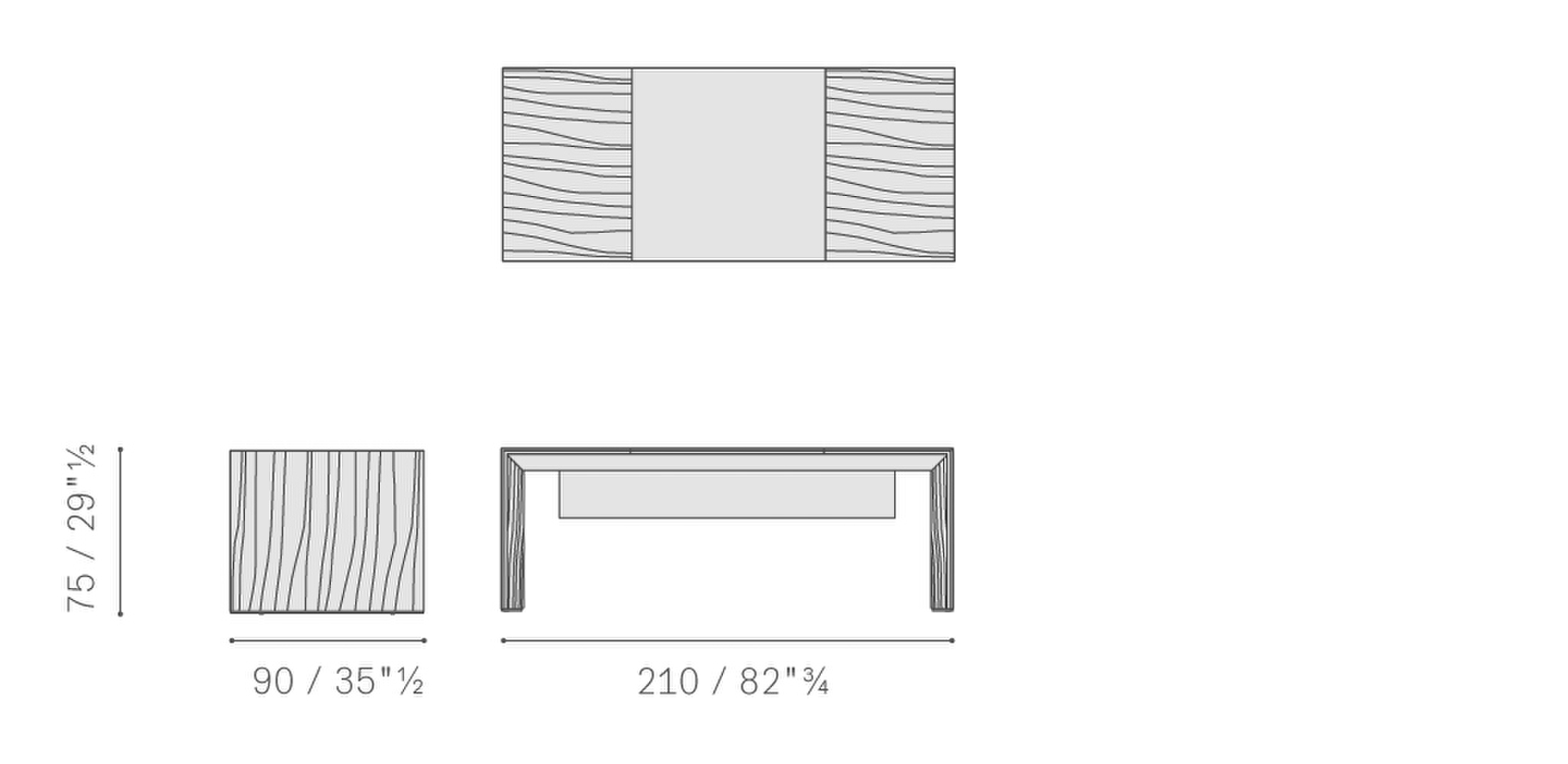 C.e.o. Cube Desk Desks by Lella & Massimo Vignelli | Poltrona Frau