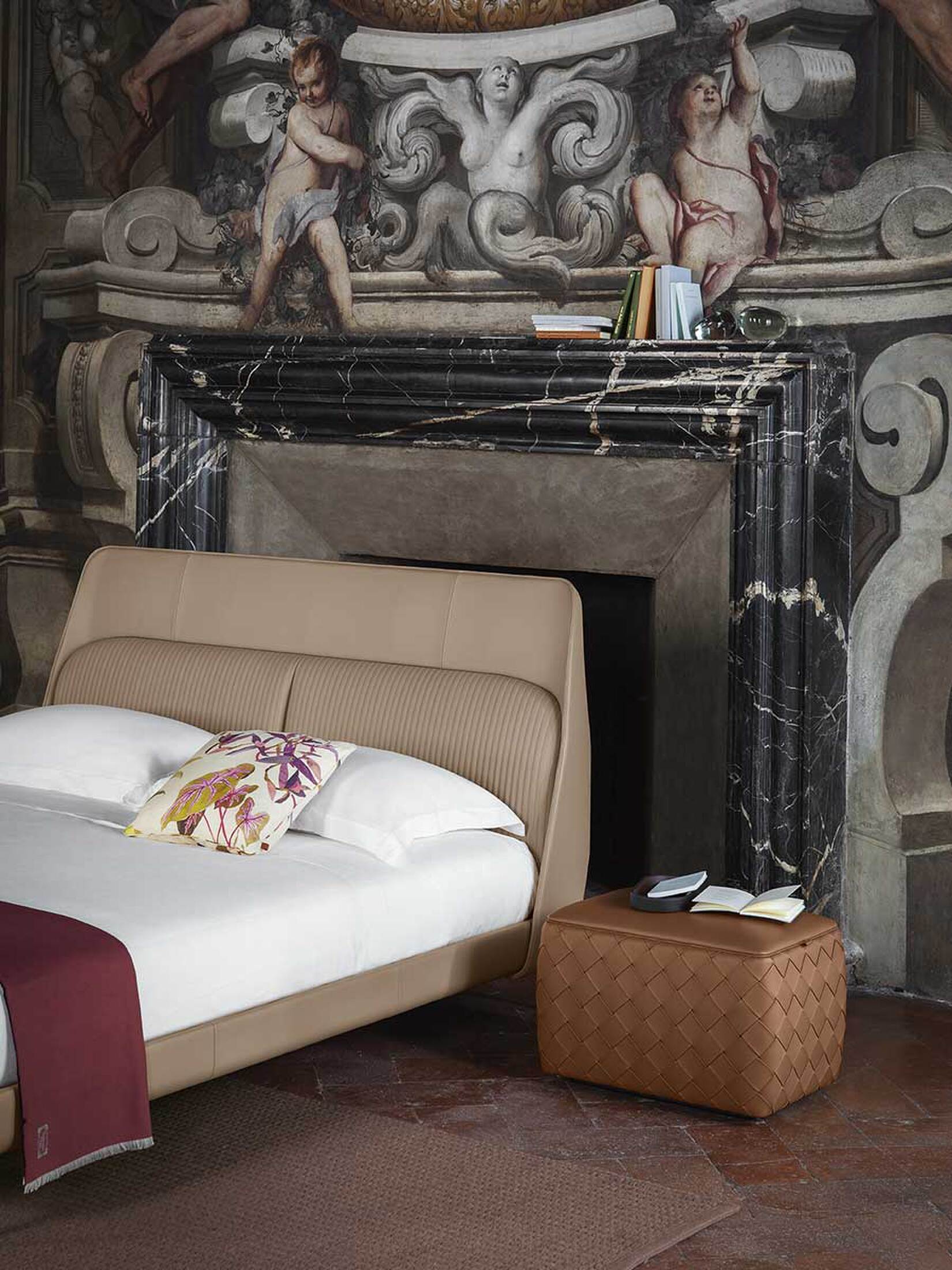 Coupè | Bed - Leather - Italian Designer - GamFratesi