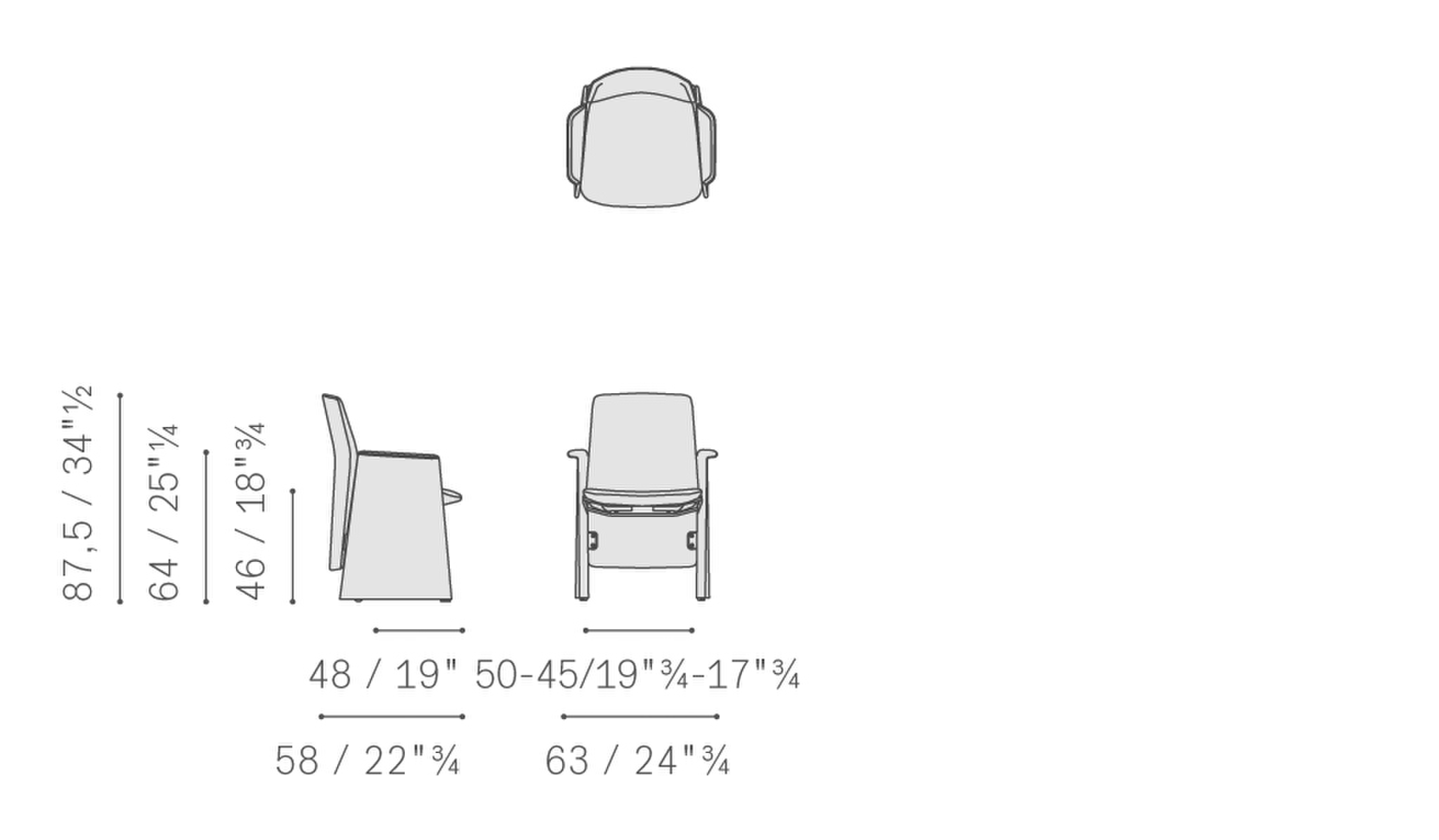 Downtown | Conference Bridge chair - Jean-Marie Massaud