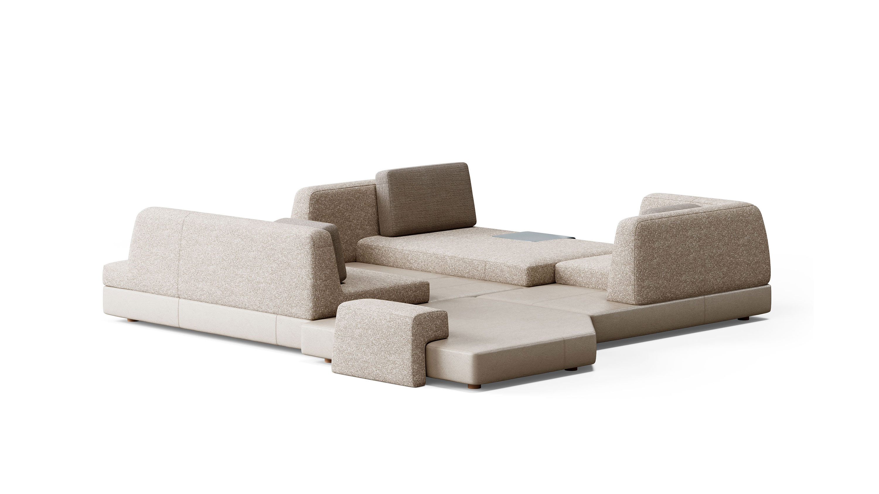 Dune Diwan von UNStudio | Modulares Sitzsystem von Poltrona Frau