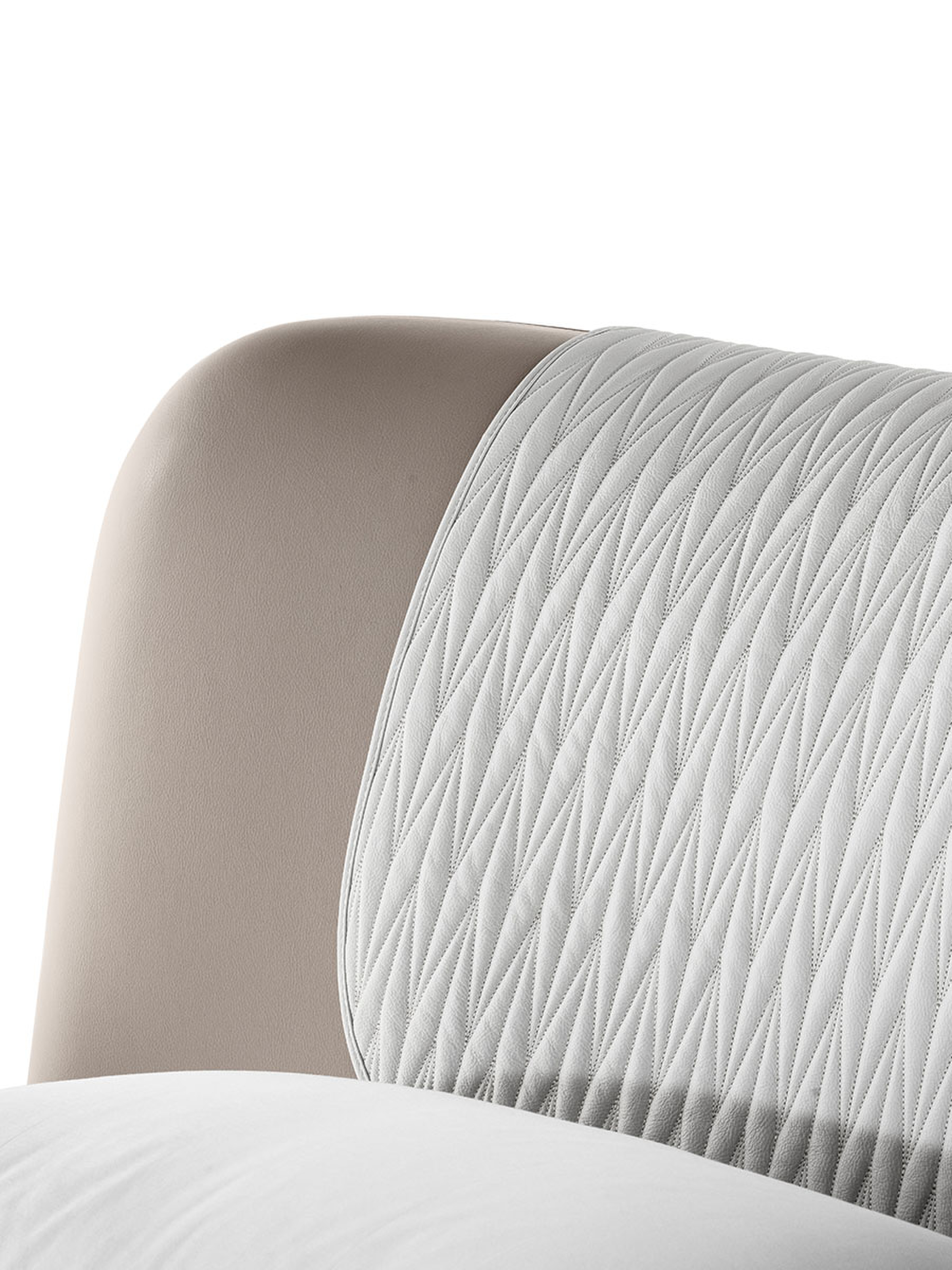 DUO Bed by Roberto Lazzeroni - Italian Leather Bed