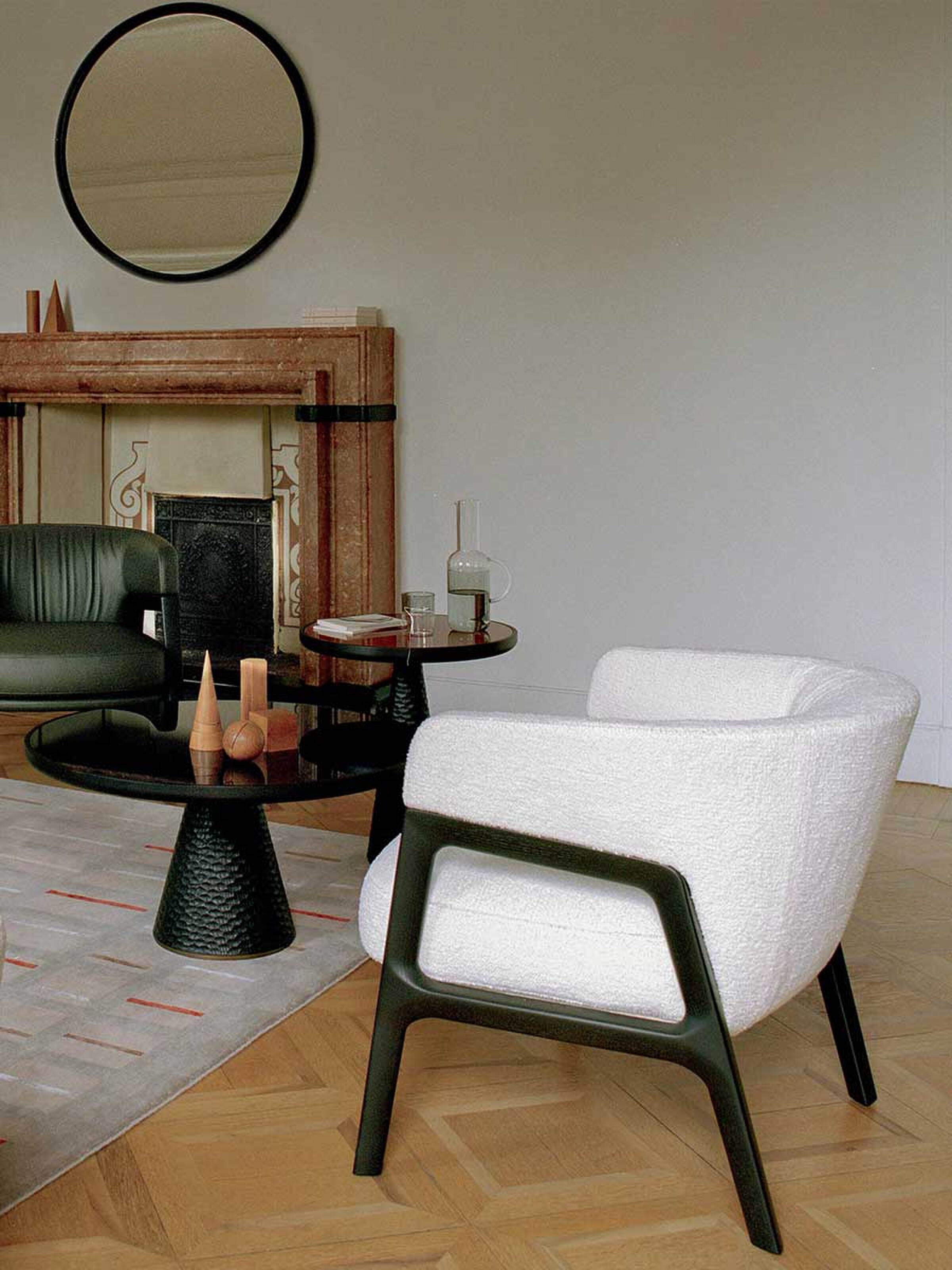 DUO | Lounge armchair - Roberto Lazzeroni