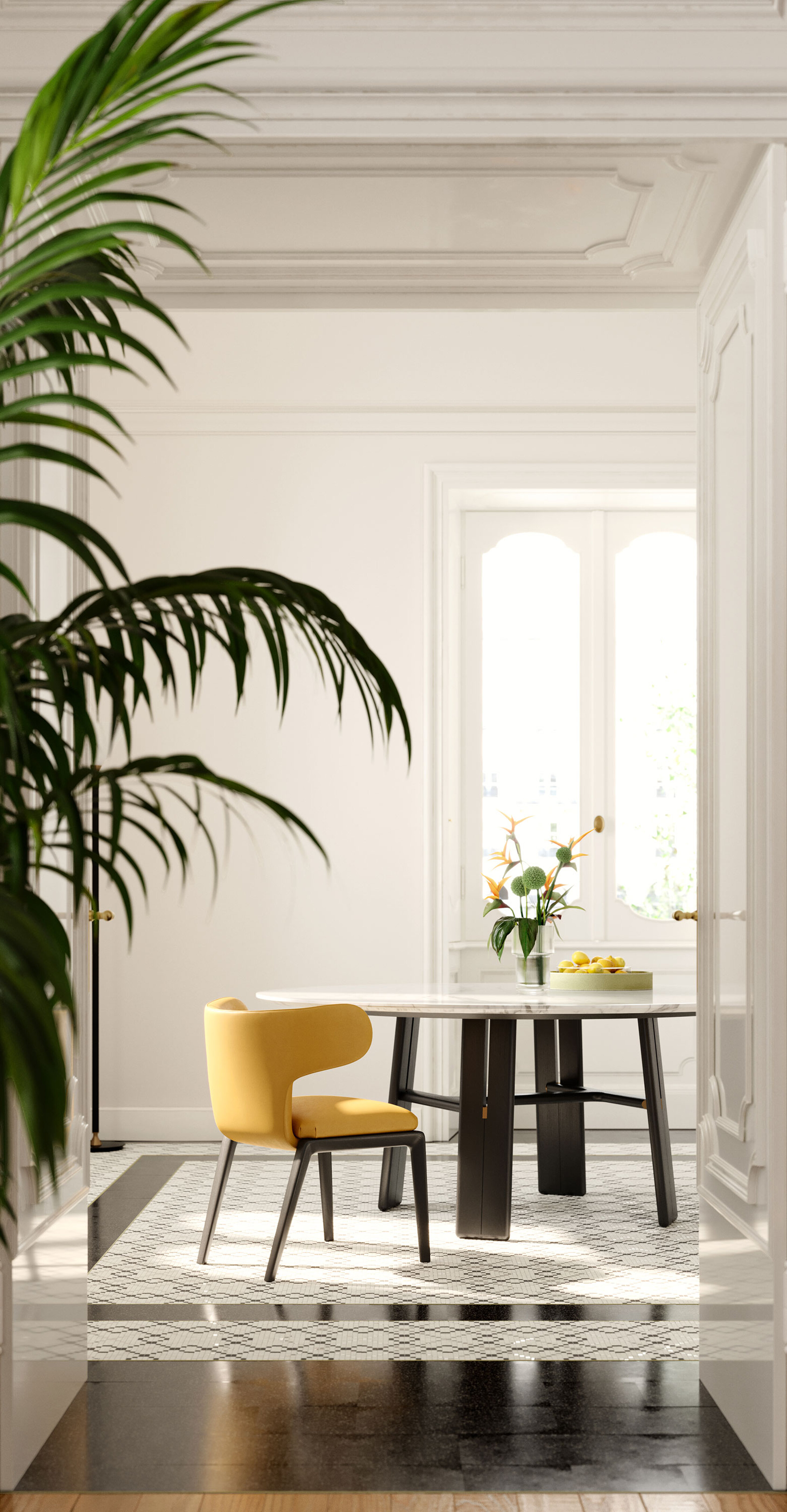 DUO Small Armchair | Italian Luxury Design by Roberto Lazzeroni