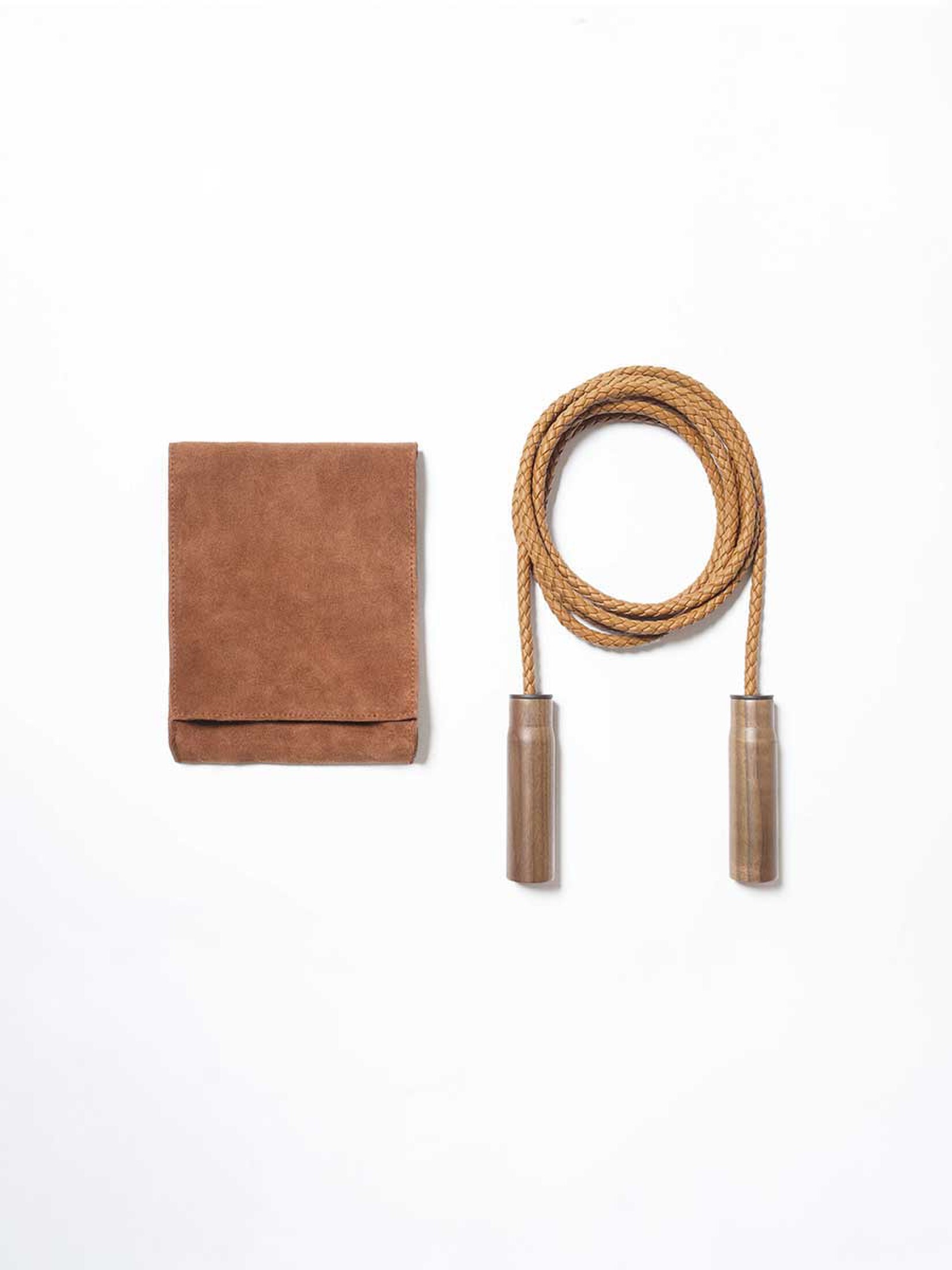Leather jump rope | Fitness collection