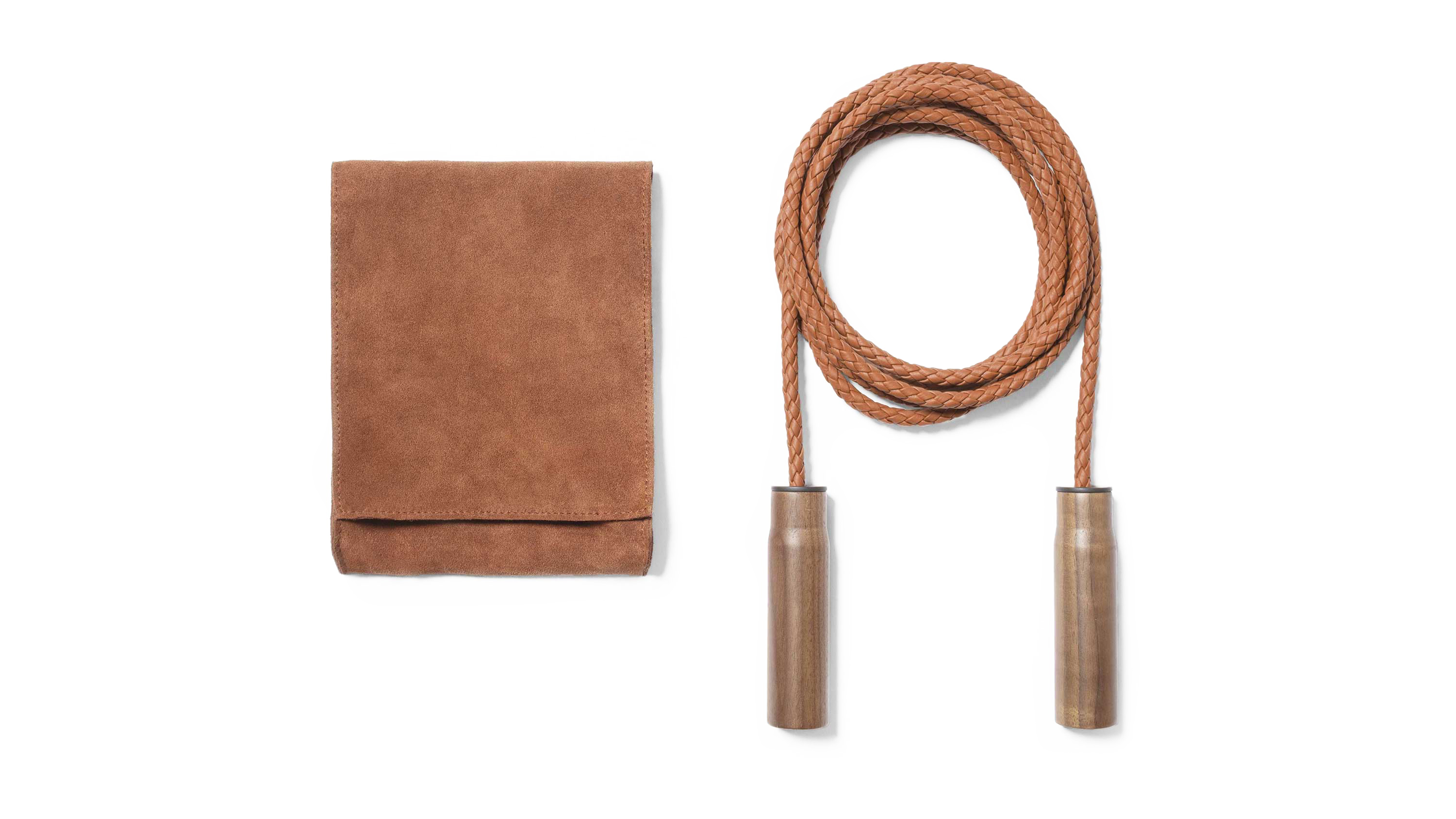 Leather jump rope | Fitness collection