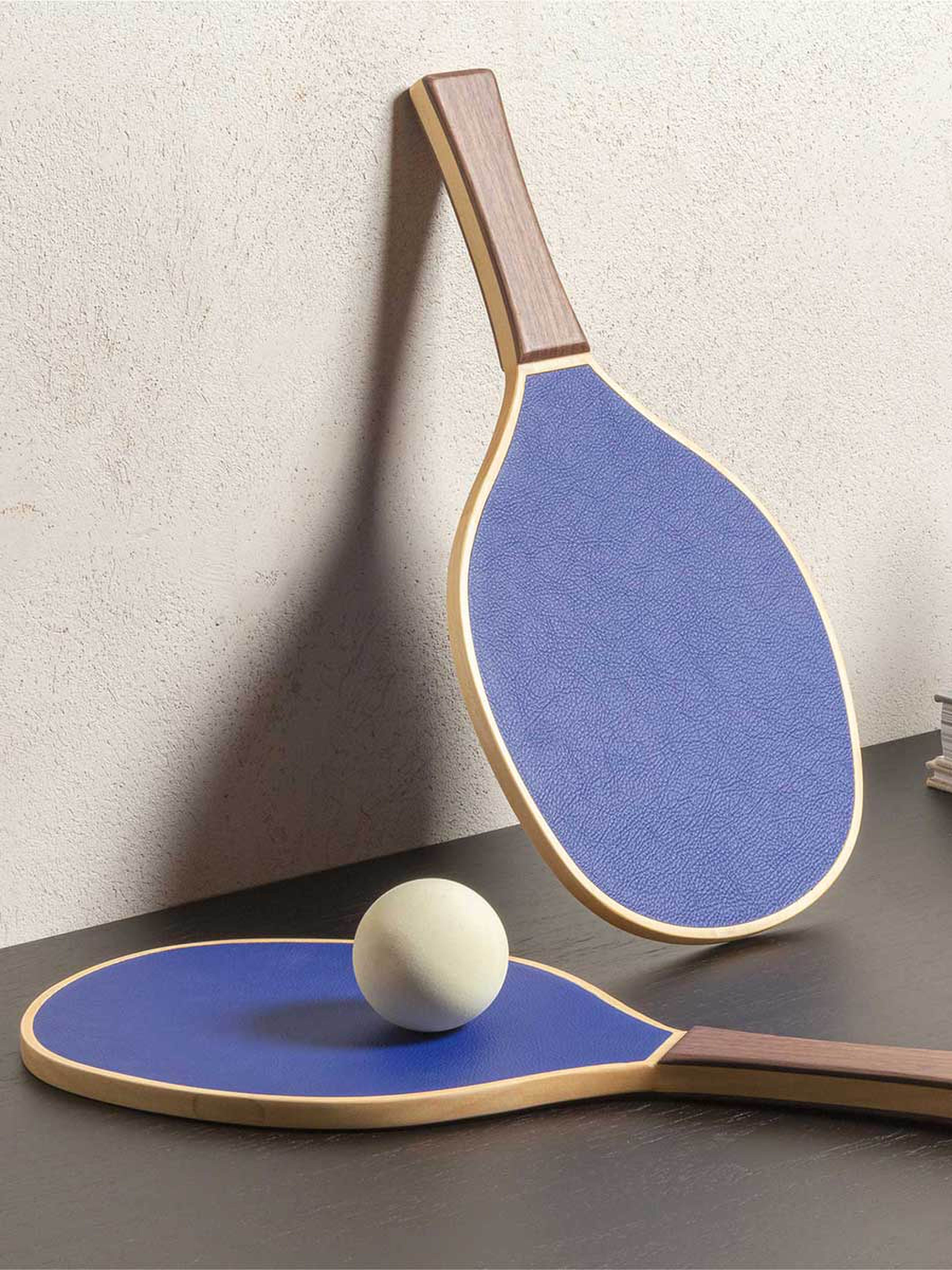Wooden rackets ball | Fitness collection