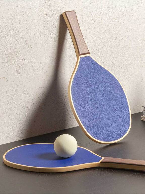 Wooden rackets ball | Fitness collection