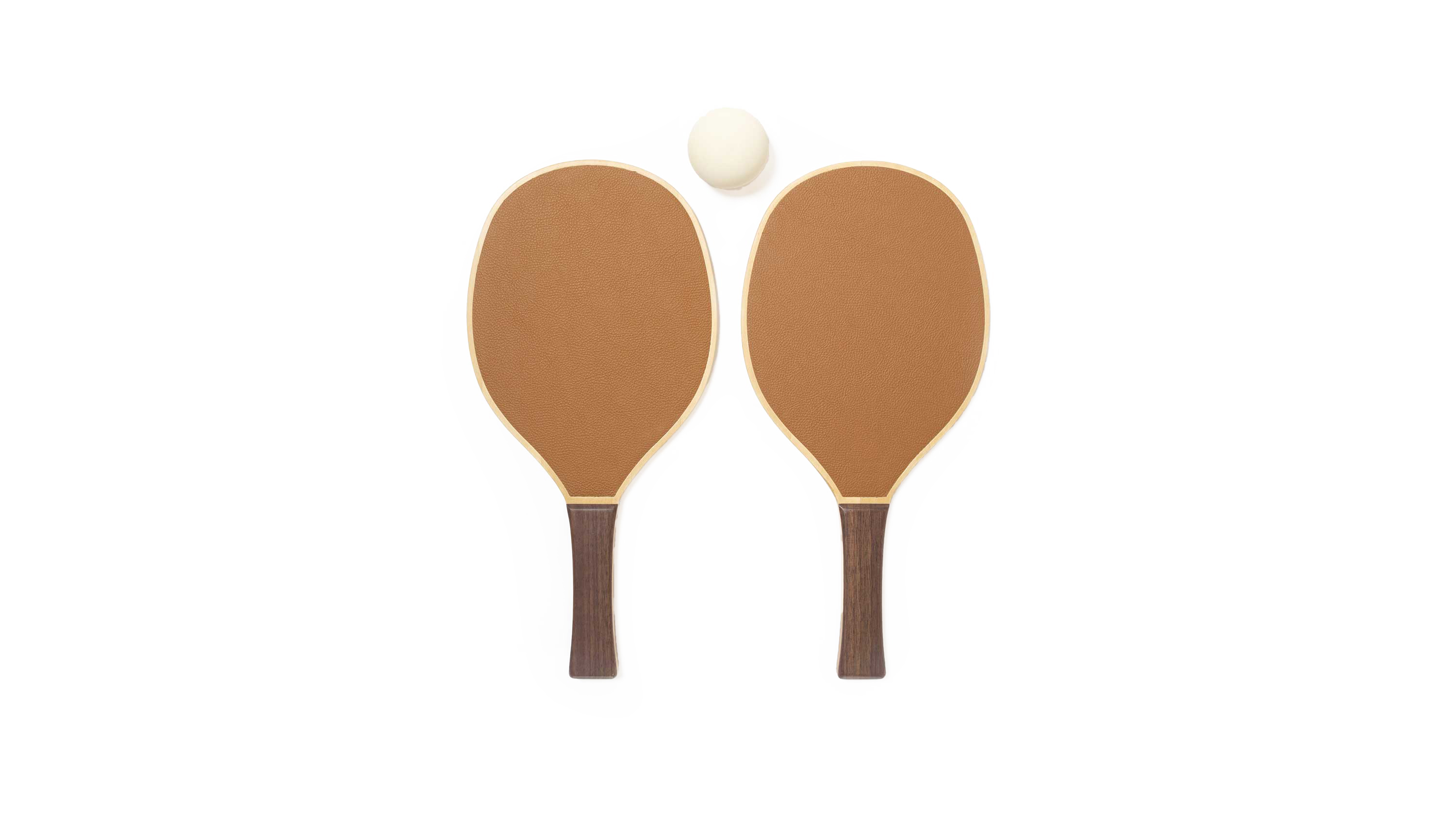 Wooden rackets ball | Fitness collection