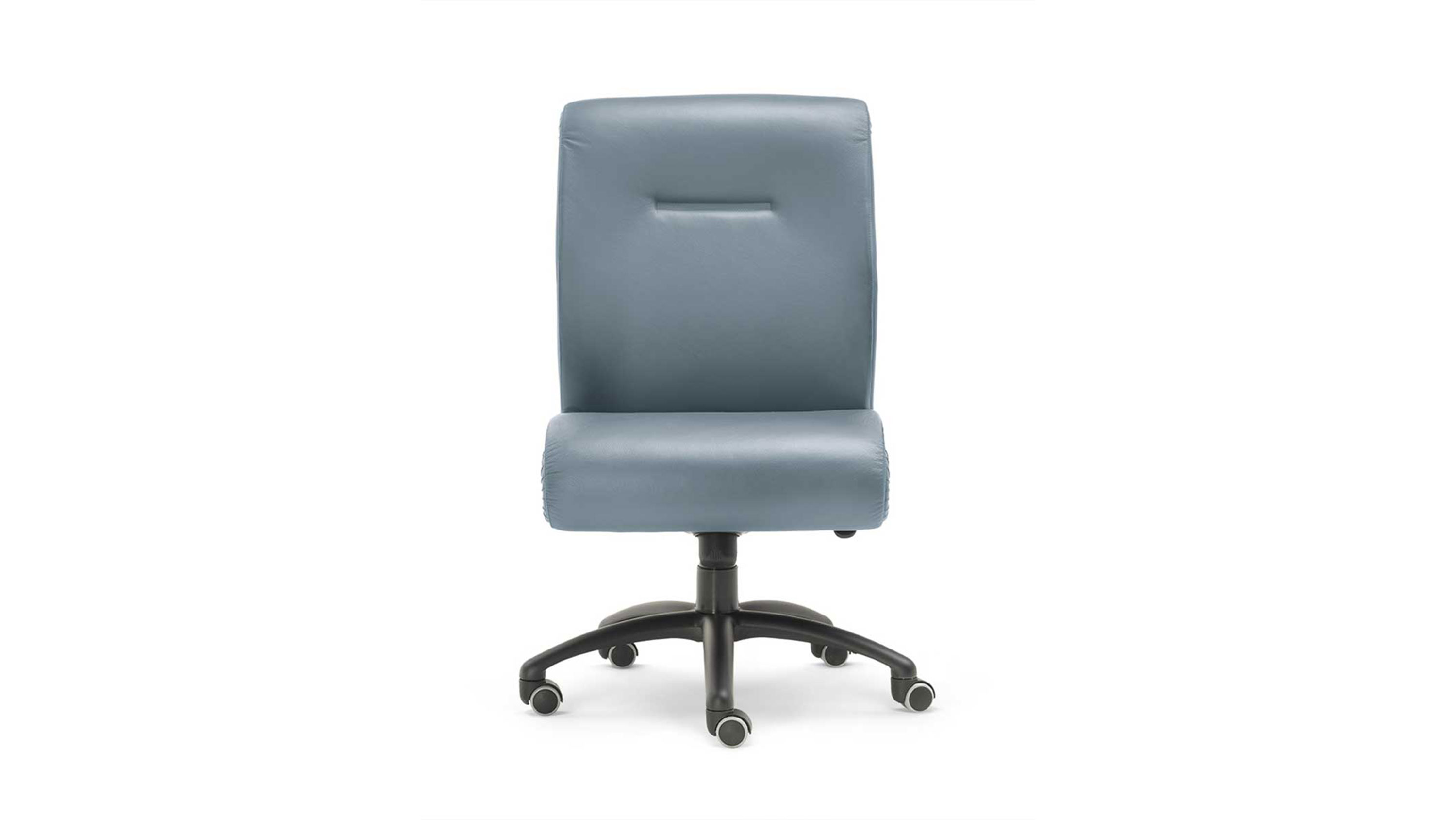 Forum - Italian Design Office Chair in Pelle Frau® - Poltrona Frau