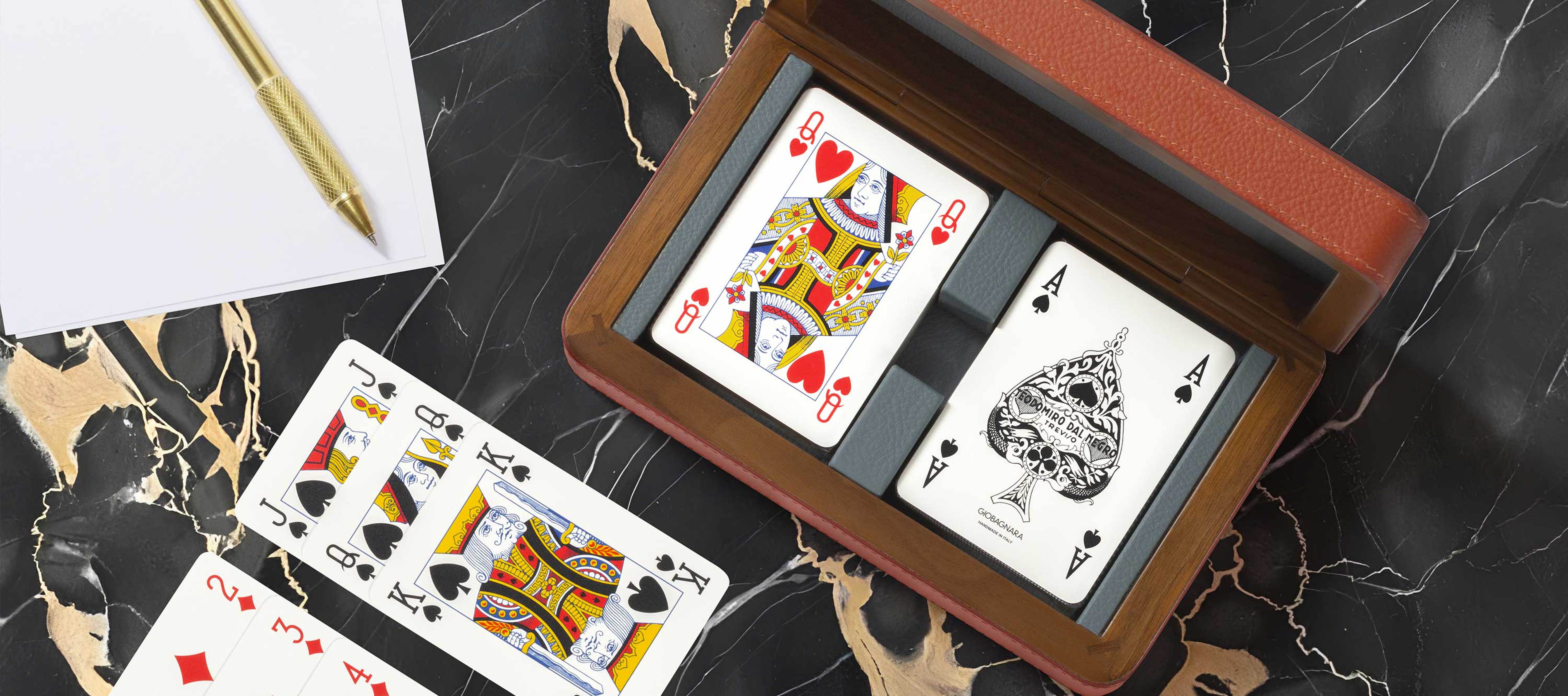 Wooden Cards Box | Games collection