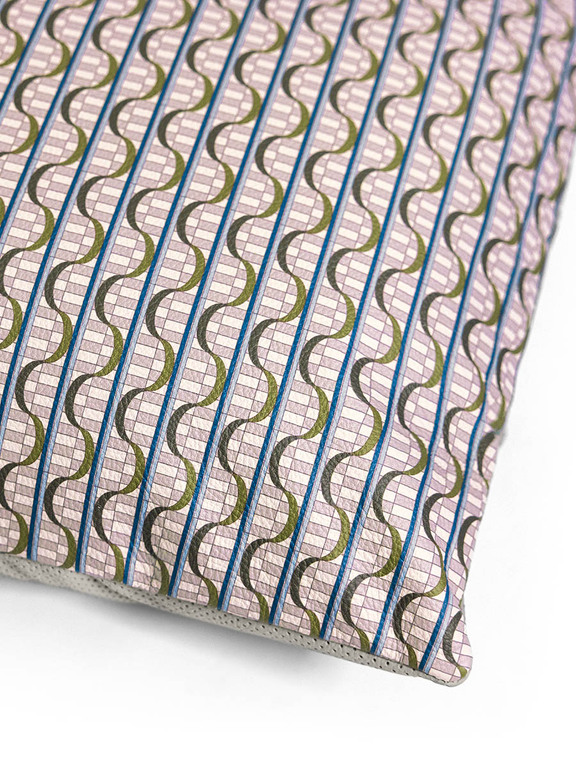 Geometric Pattern Cushions by Simona Cremascoli