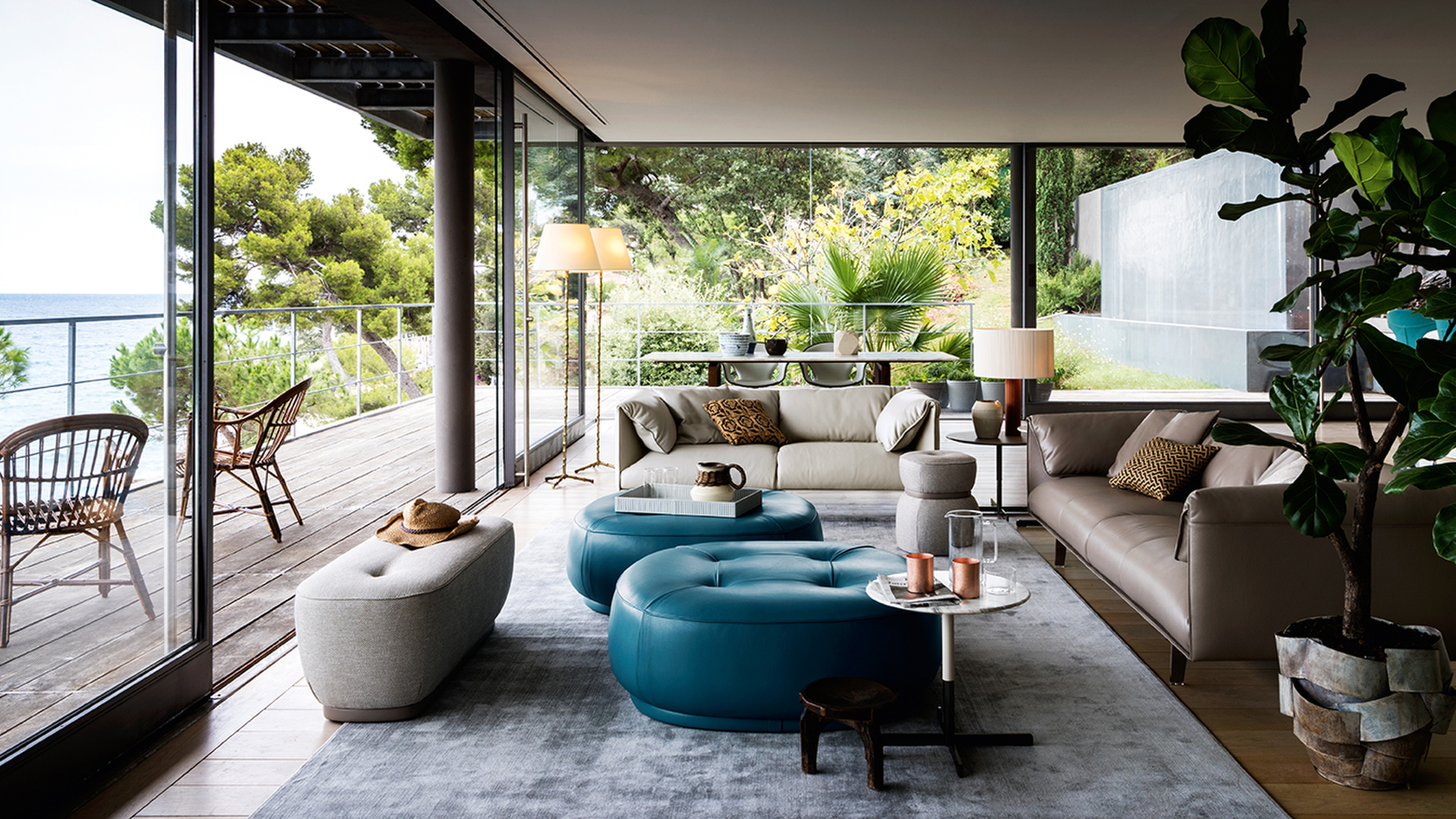 John john Sofas by Jean Marie Massaud Poltrona Frau