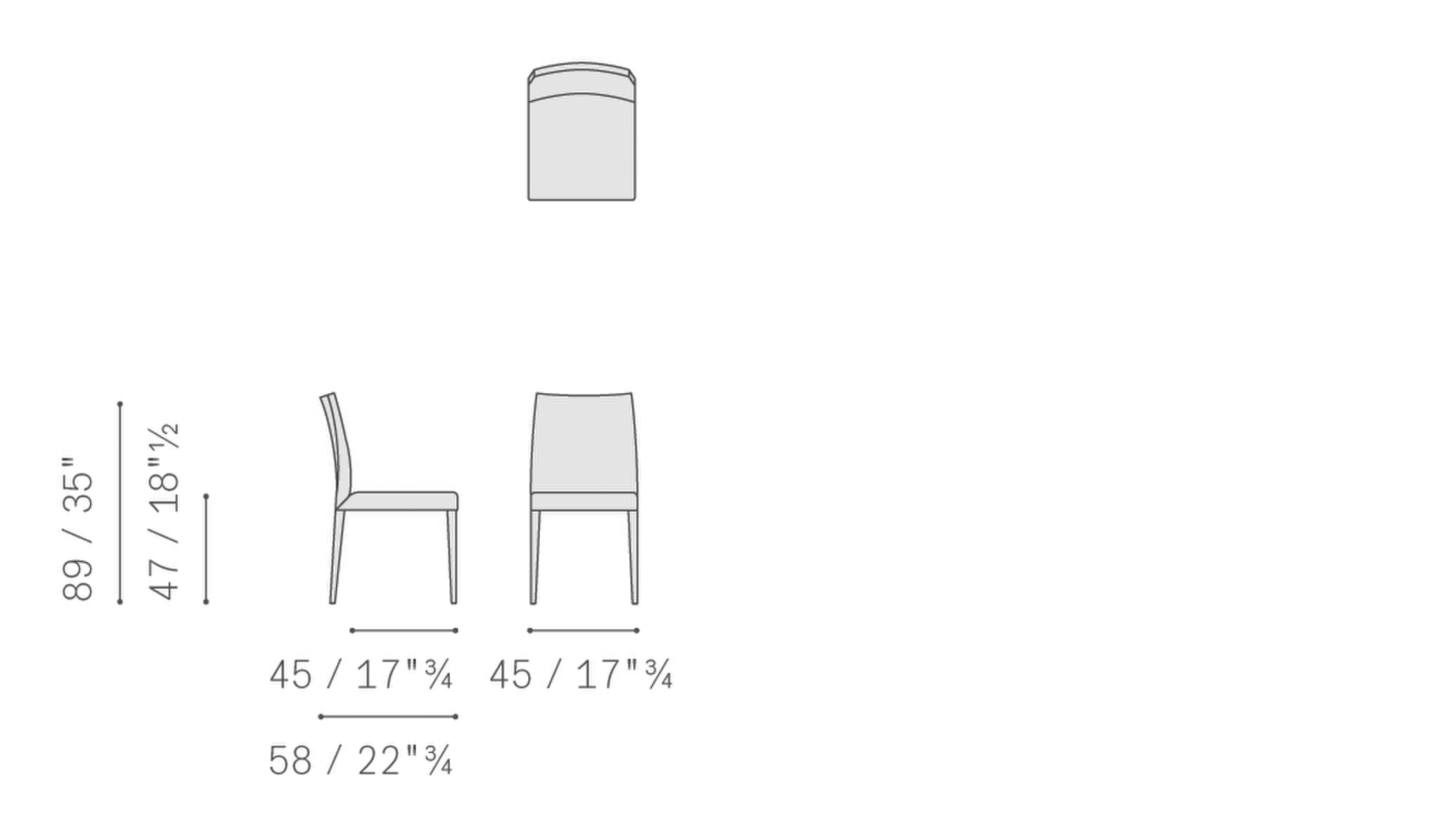 Liz | Chair - Poltrona Frau Style & Design Centre