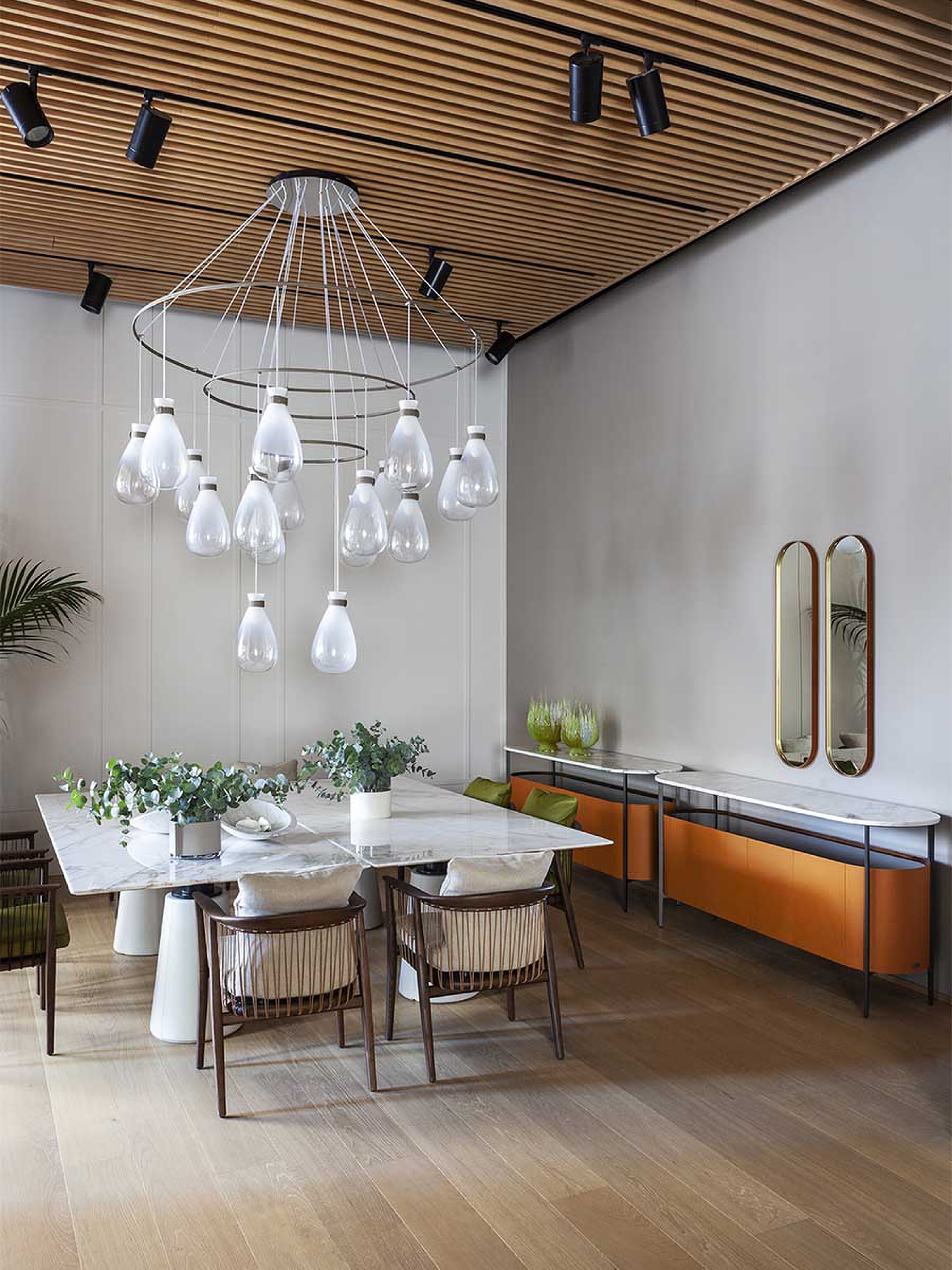 Mesa Due | Rectangular table - Lella and Massimo Vignelli