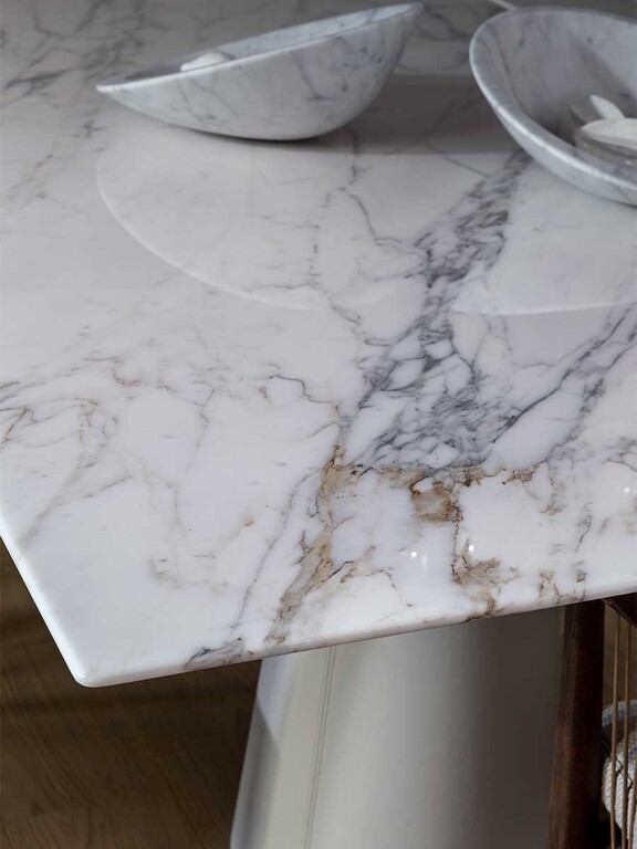 Mesa Due | Rectangular table - Lella and Massimo Vignelli