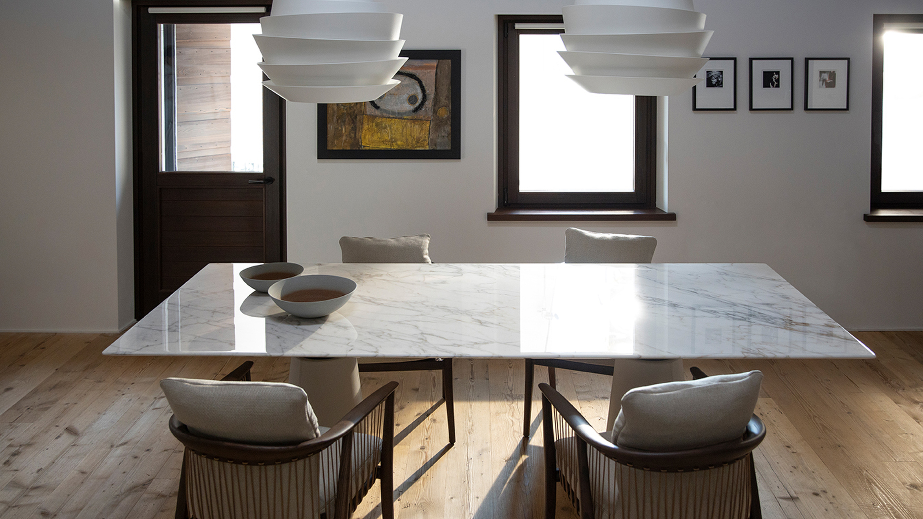 Mesa Due | Rectangular table - Lella and Massimo Vignelli