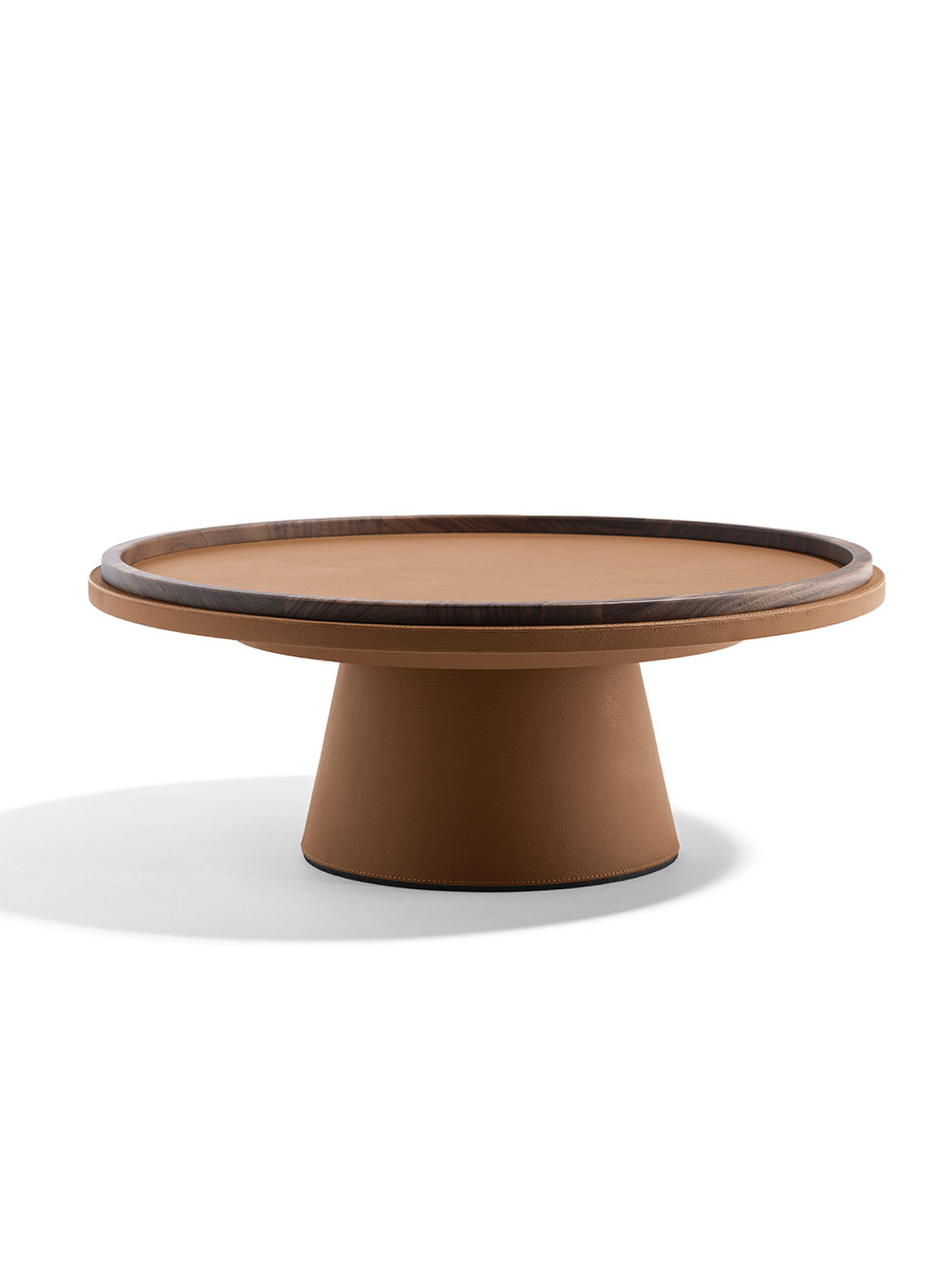 Rotating Raised Tray by Giobagnara x Poltrona Frau
