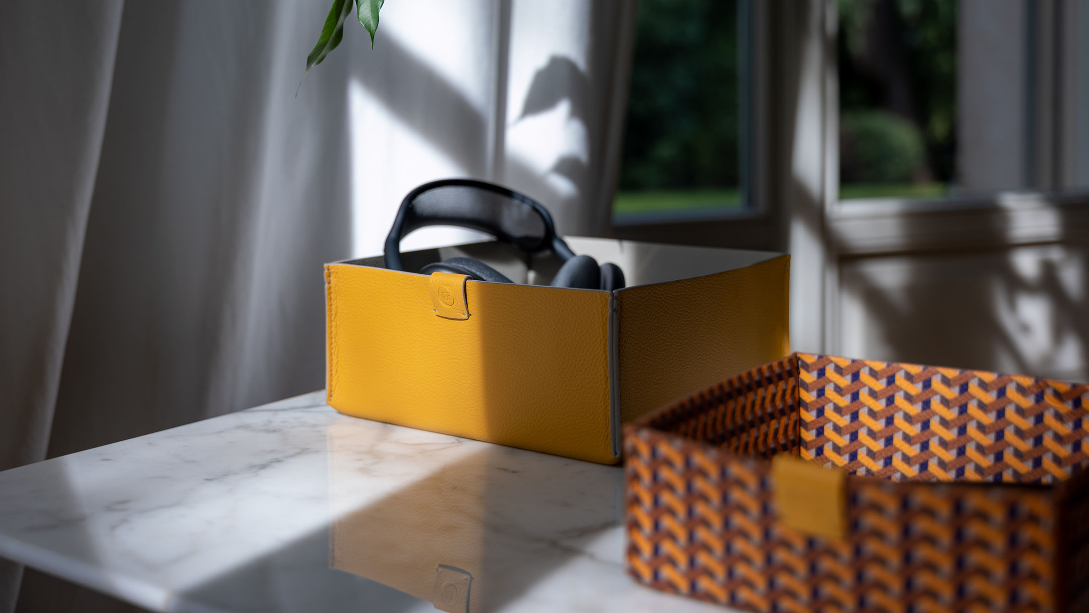 Trusty Italian Leather Change Tray | Luxury Design