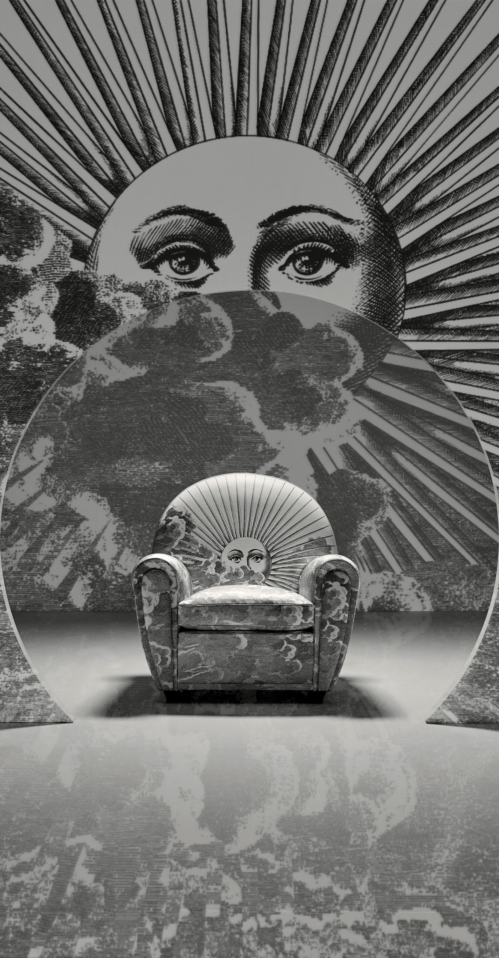 Vanity Fair XC Imagine Reality Edition Armchair by Fornasetti