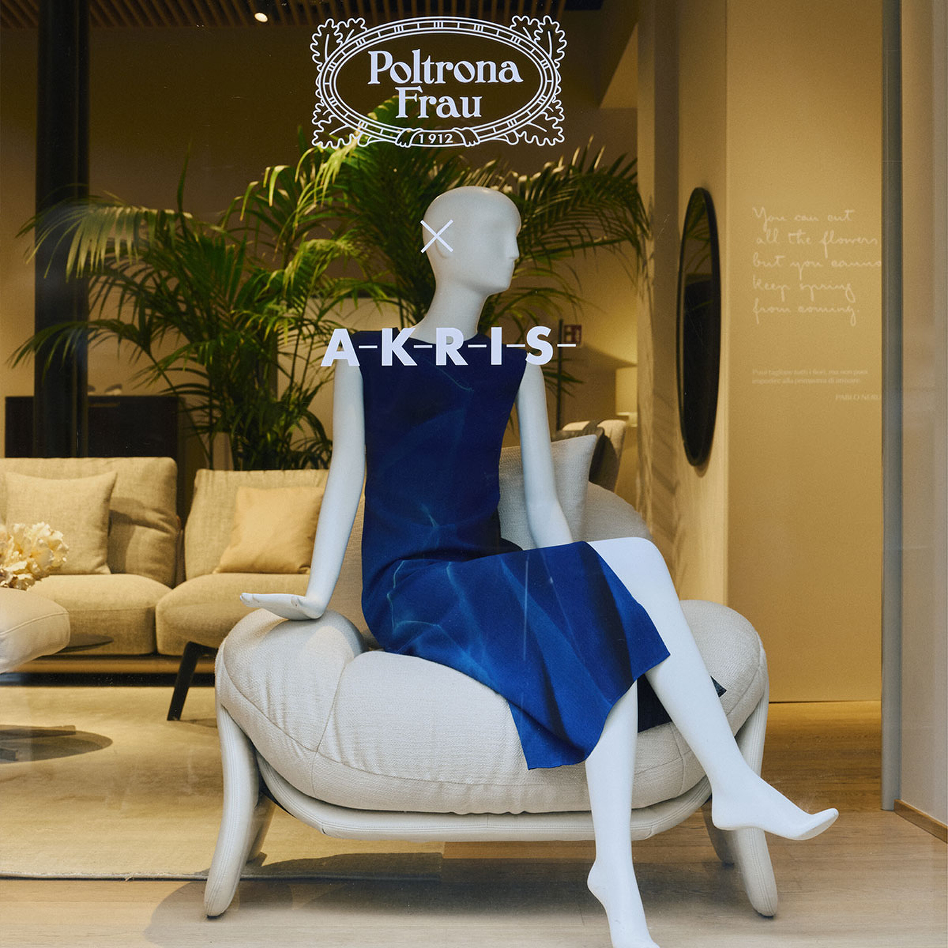 Poltrona Frau design meets high fashion during 2025 Milan Fashion Week