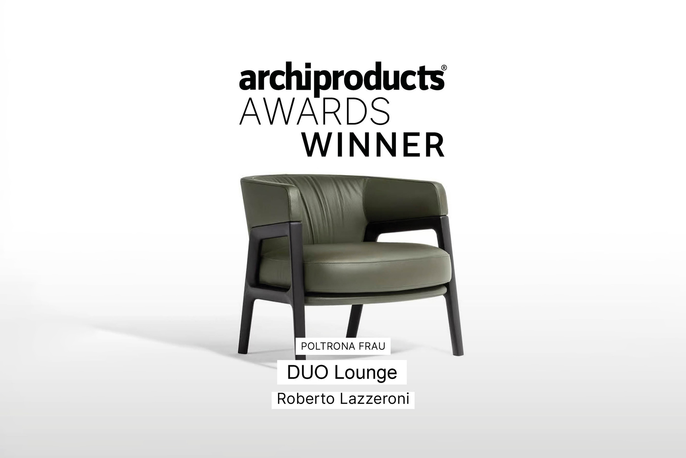 We won the 2023 Archiproducts Design Awards twice!