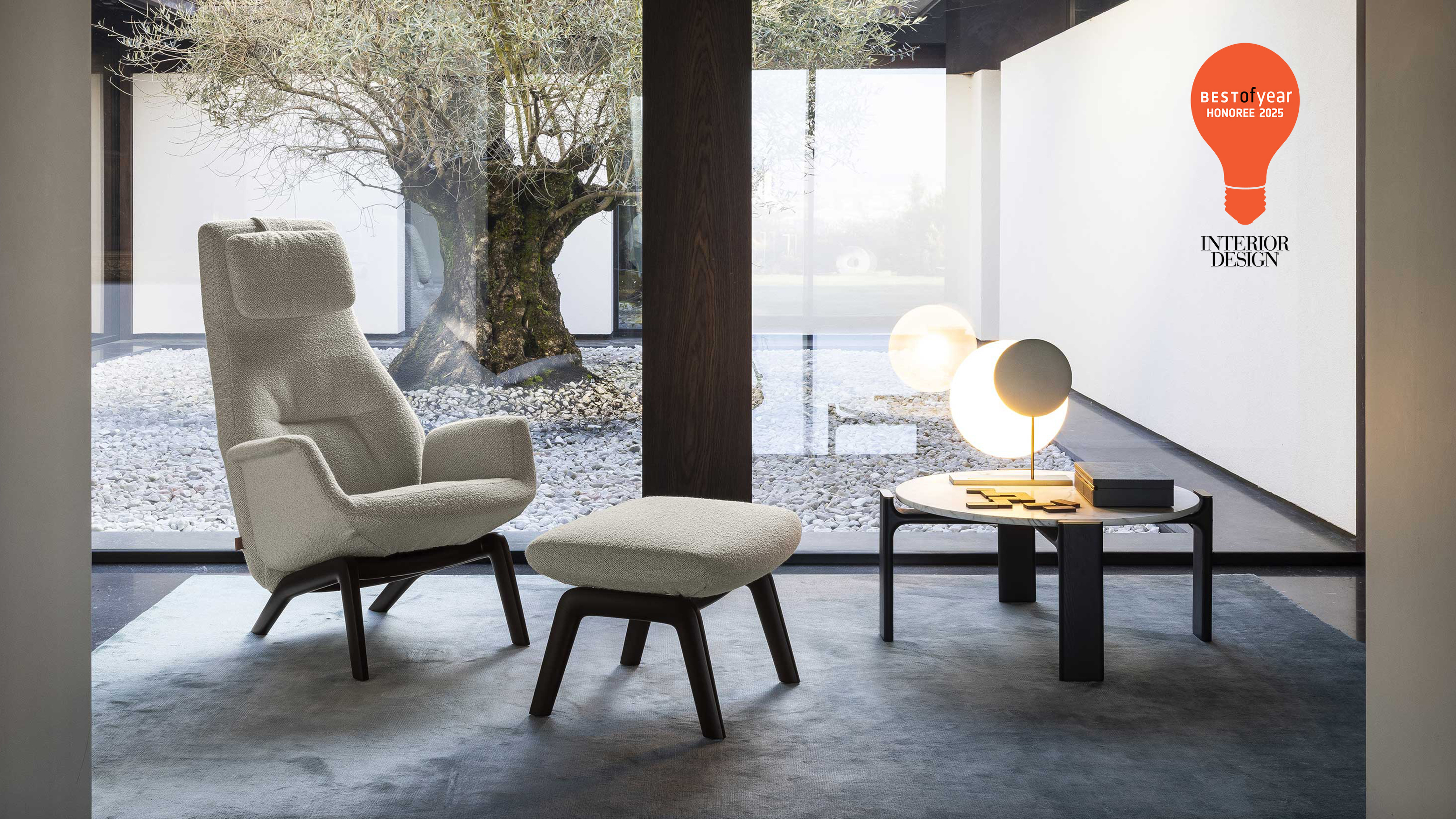 Downtown Lounge wins the 2025 Best of Year Honoree by Interior Design