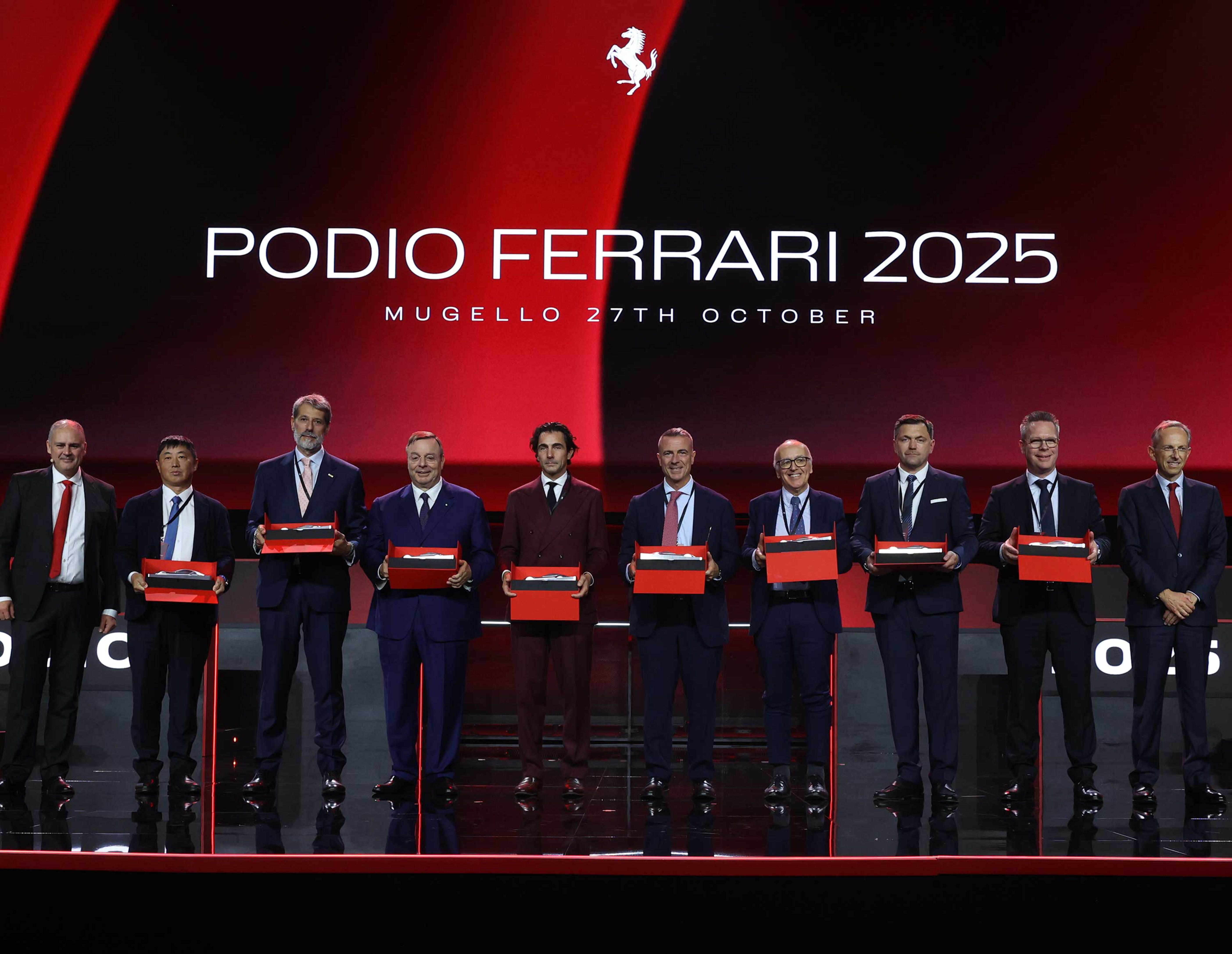 Poltrona Frau In Motion awarded at the 2025 Podio Ferrari