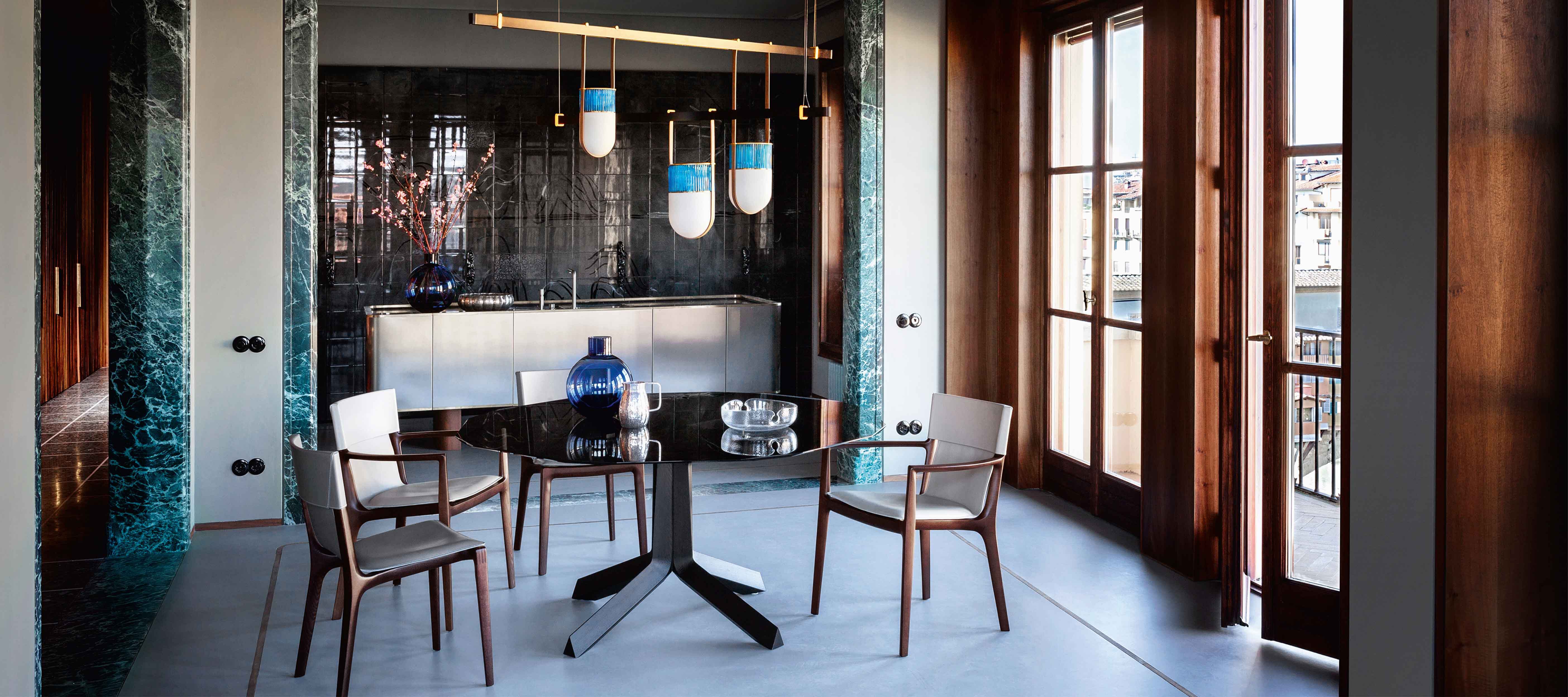 Italian office furniture and luxury italian dining table